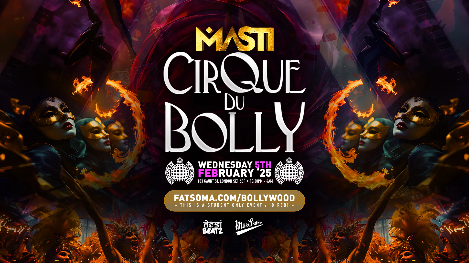 TONIGHT! LSESU INDIA SOC PRESENTS : CIRQUE DU BOLLY! | 05.02.25 ...