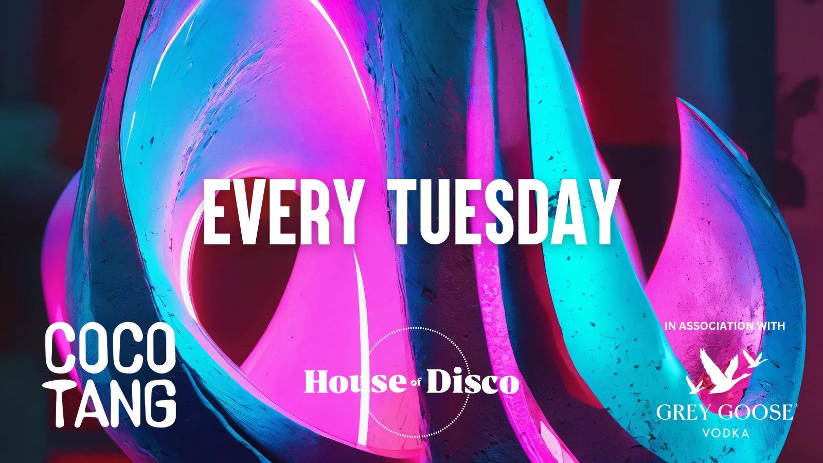 House of Disco - Every Tuesday FT. LIVE SAX! 🎷🪩 at Coco Tang - Cocktail ...