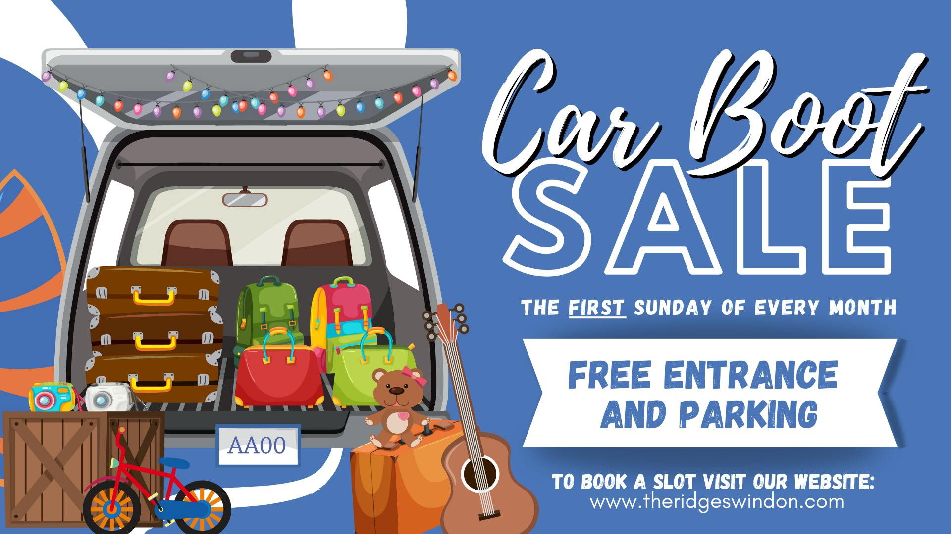 Car Boot Sale at The Ridge (Shaw Ridge), Swindon on 4th May | Fatsoma