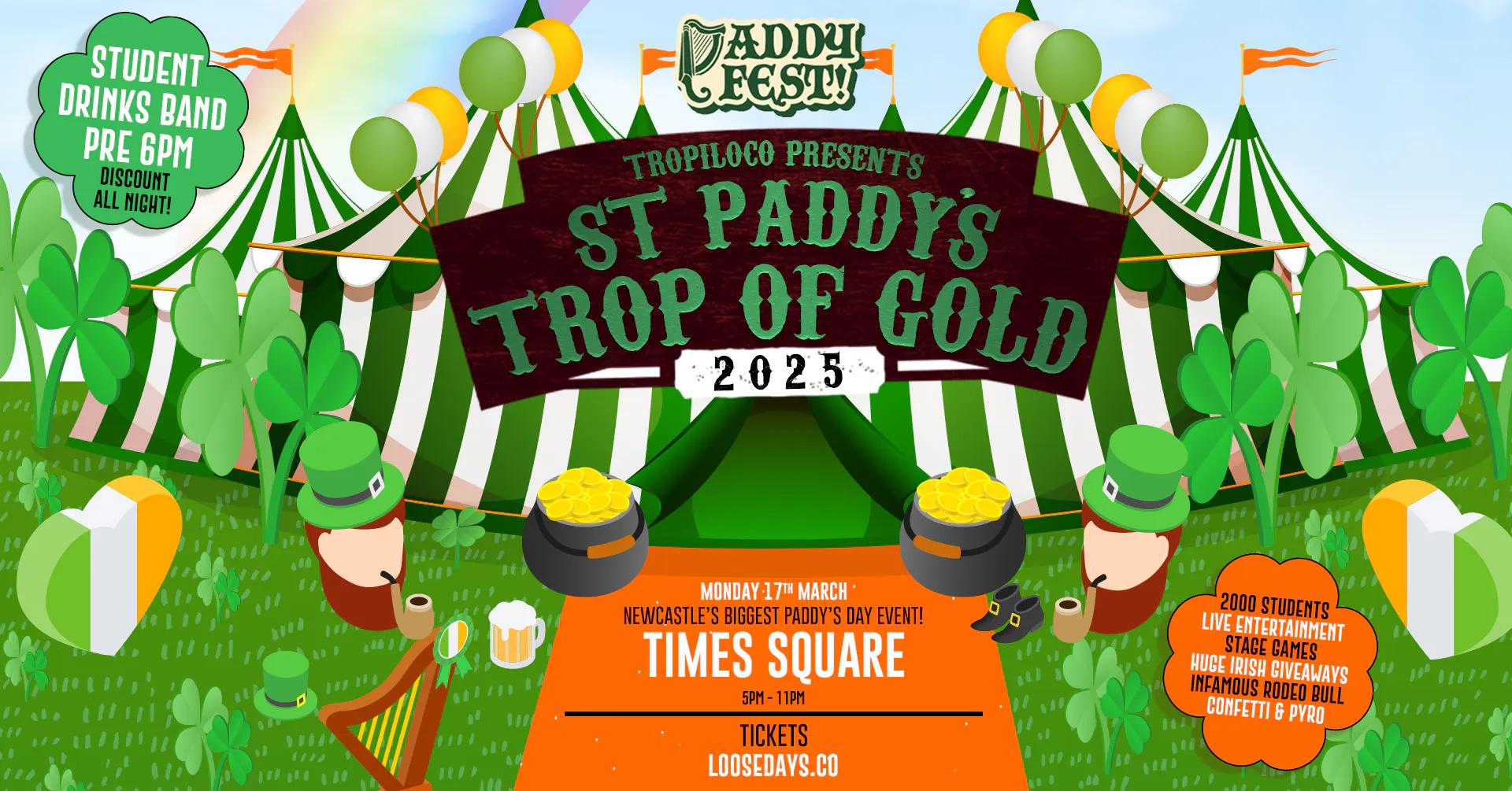 🇮🇪⚱️TROPILOCO PRESENTS - TROP OF GOLD - FINAL 51 TICKETS!⚱️🇮🇪 5PM-11PM ...