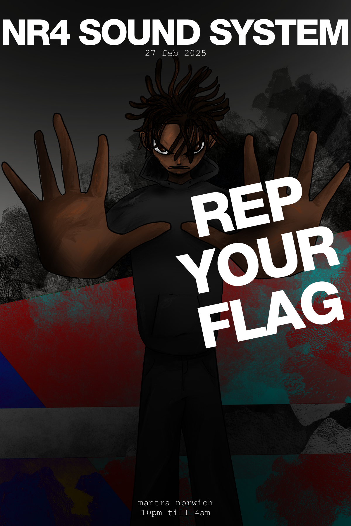 NR4 Sound System : Rep your Flag (Quaks7 Birthday Tour pt1) at Mantra ...