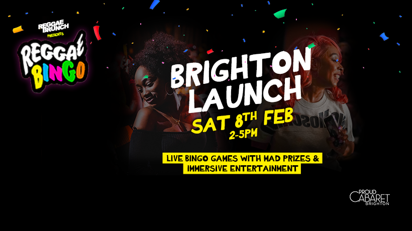 Reggae BINGO Brighton - Sat 8th Feb at Proud Cabaret Brighton, Brighton ...