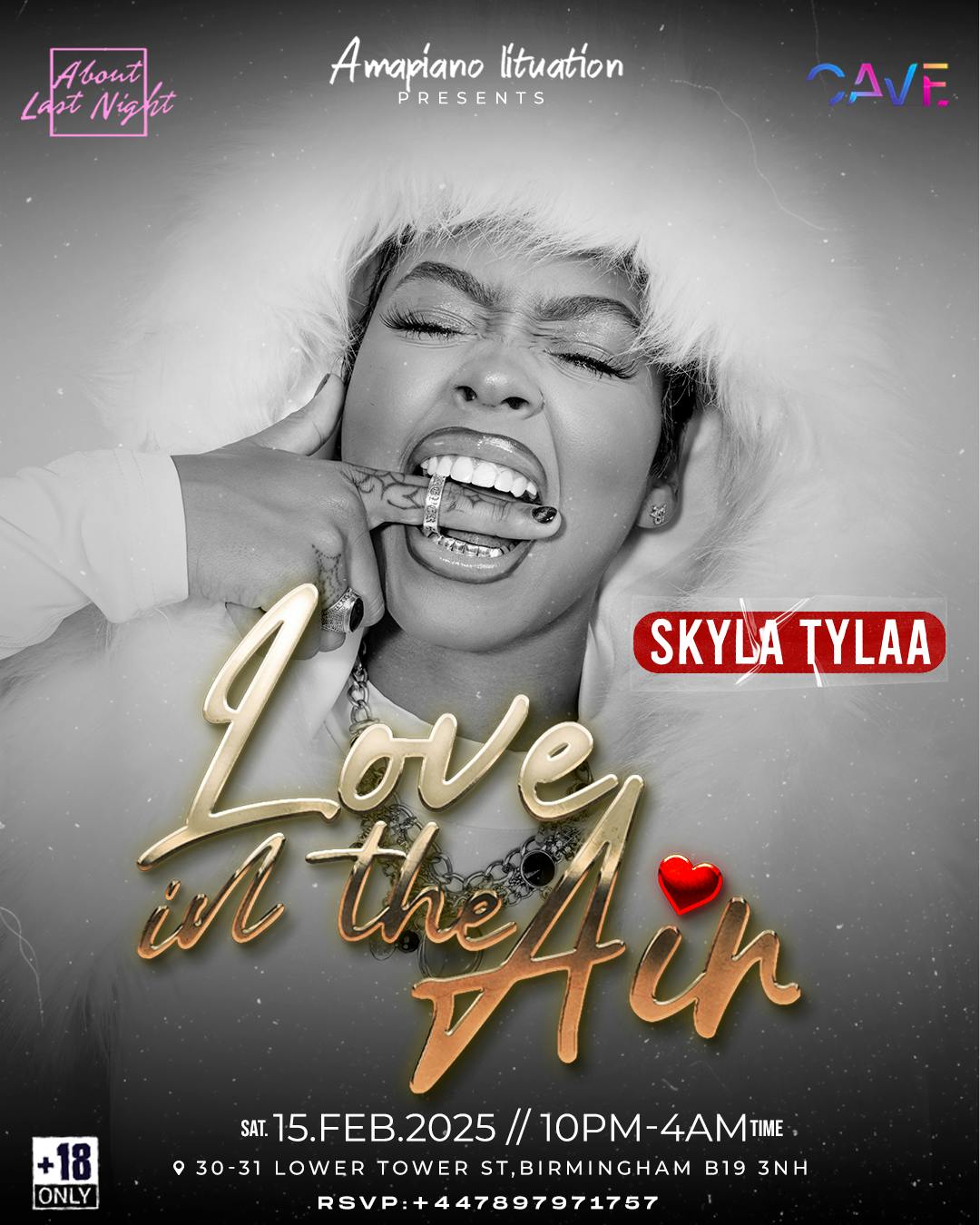 SKYLA TYLAA live @ Club Cave Birmingham by Amapiano Lituation at Cave ...