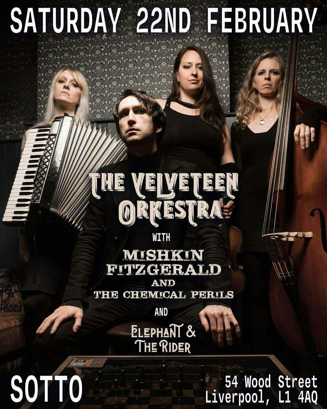 LEMAN presents “The Velveteen Orkestra” plus Mishkin Fitzgerald and The ...