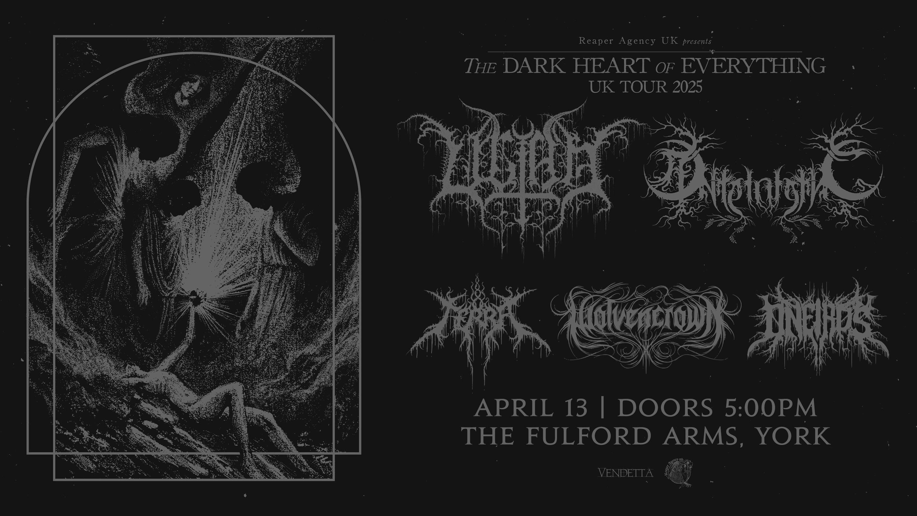 Ultha | Ante-Inferno | Wolvencrown | Terra | Oneiros at The Fulford ...
