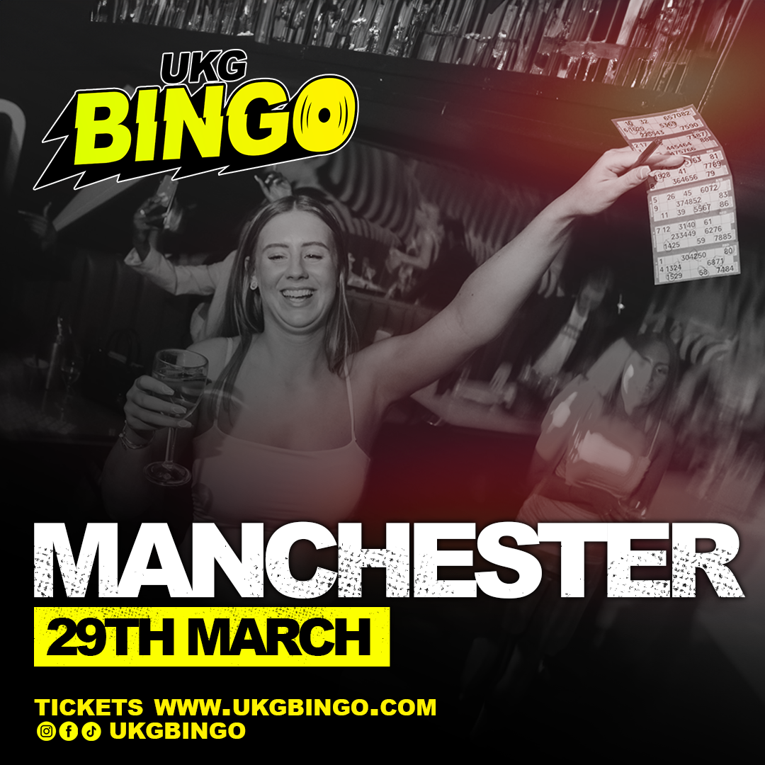 UKG BINGO Manchester at Ark Manchester, Manchester on 29th Mar | Fatsoma
