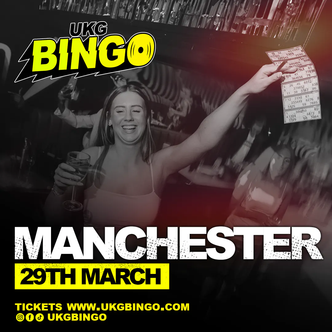 UKG BINGO Manchester at Ark Manchester, Manchester on 29th Mar 2025 ...