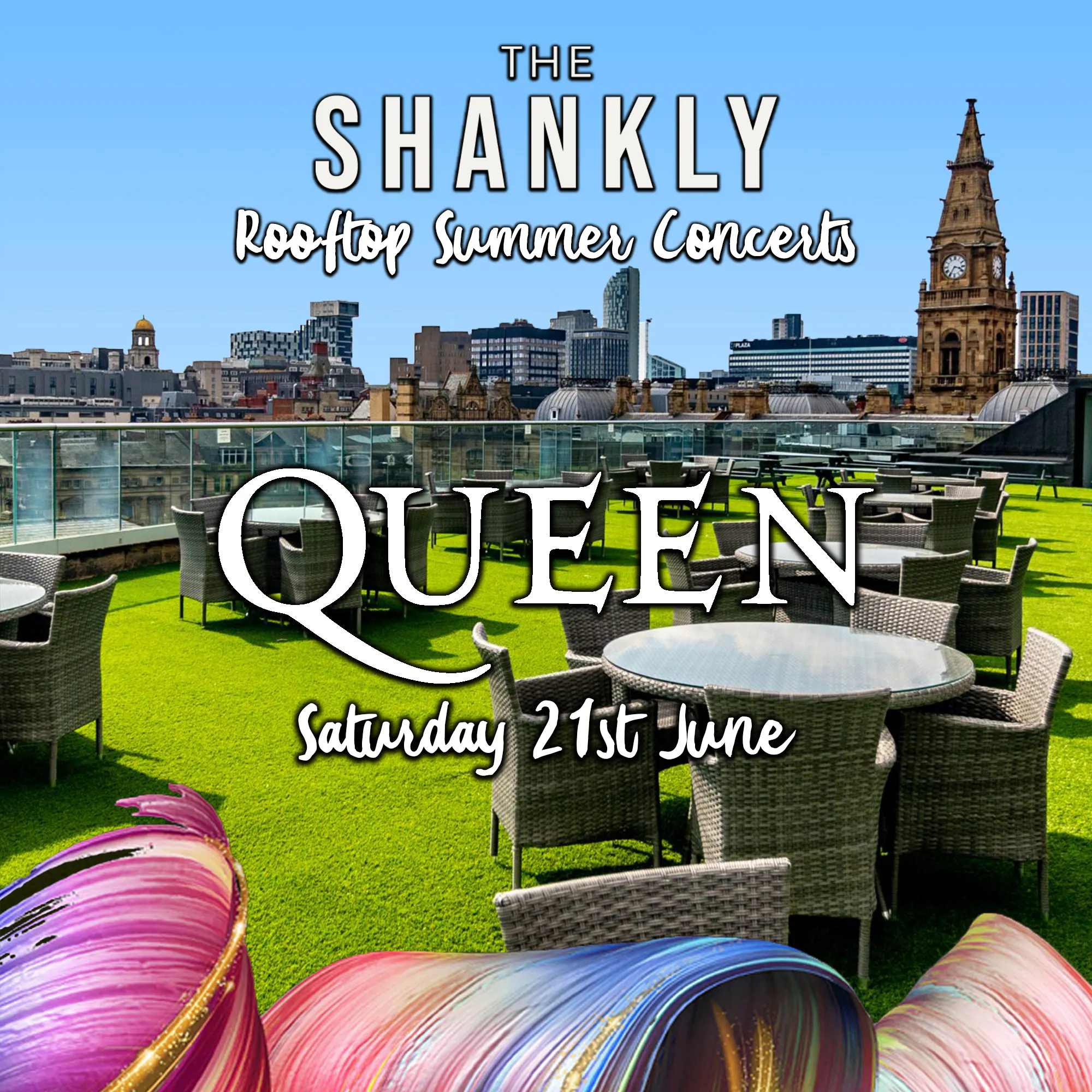 Queen - The Shankly Rooftop Summer Concert at The Shankly Hotel ...