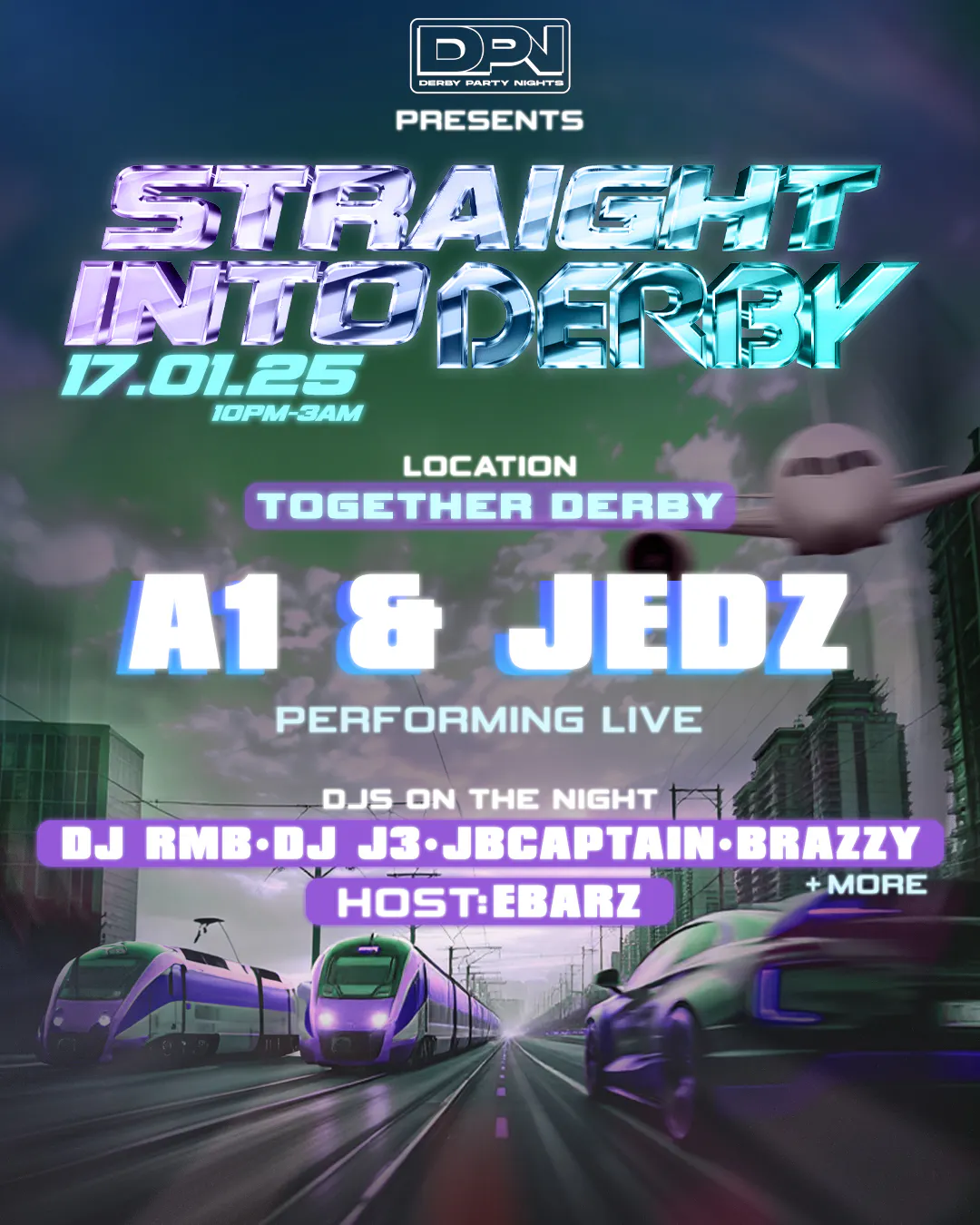 TONIGHT MAIN EVENT - STRAIGHT INTO DERBY - *A1HUNNA x JEDZ PERFORMING ...