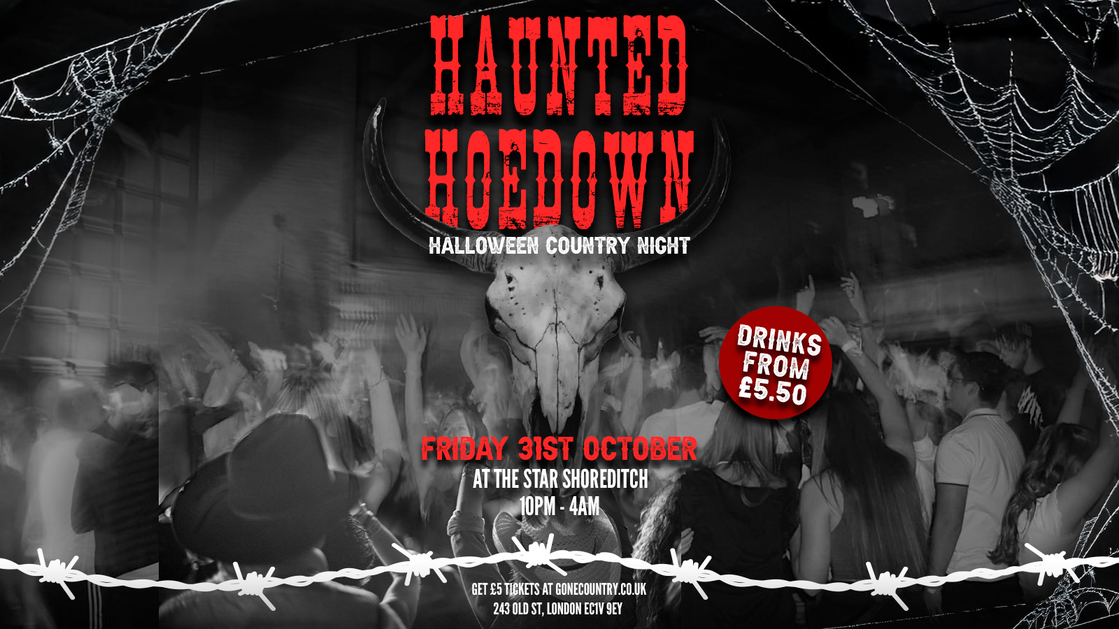 Haunted Hoedown @ The Star Shoreditch - Friday 31st October // Country ...