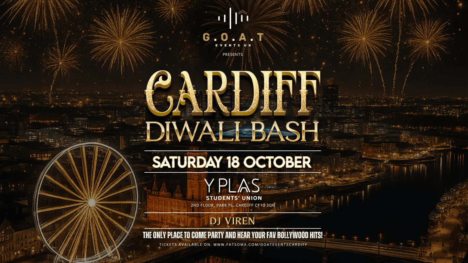 (90% SOLDOUT) DIWALI BOLLYWOOD NIGHT - THE BIGGEST & OFFICIAL CARDIFF ...