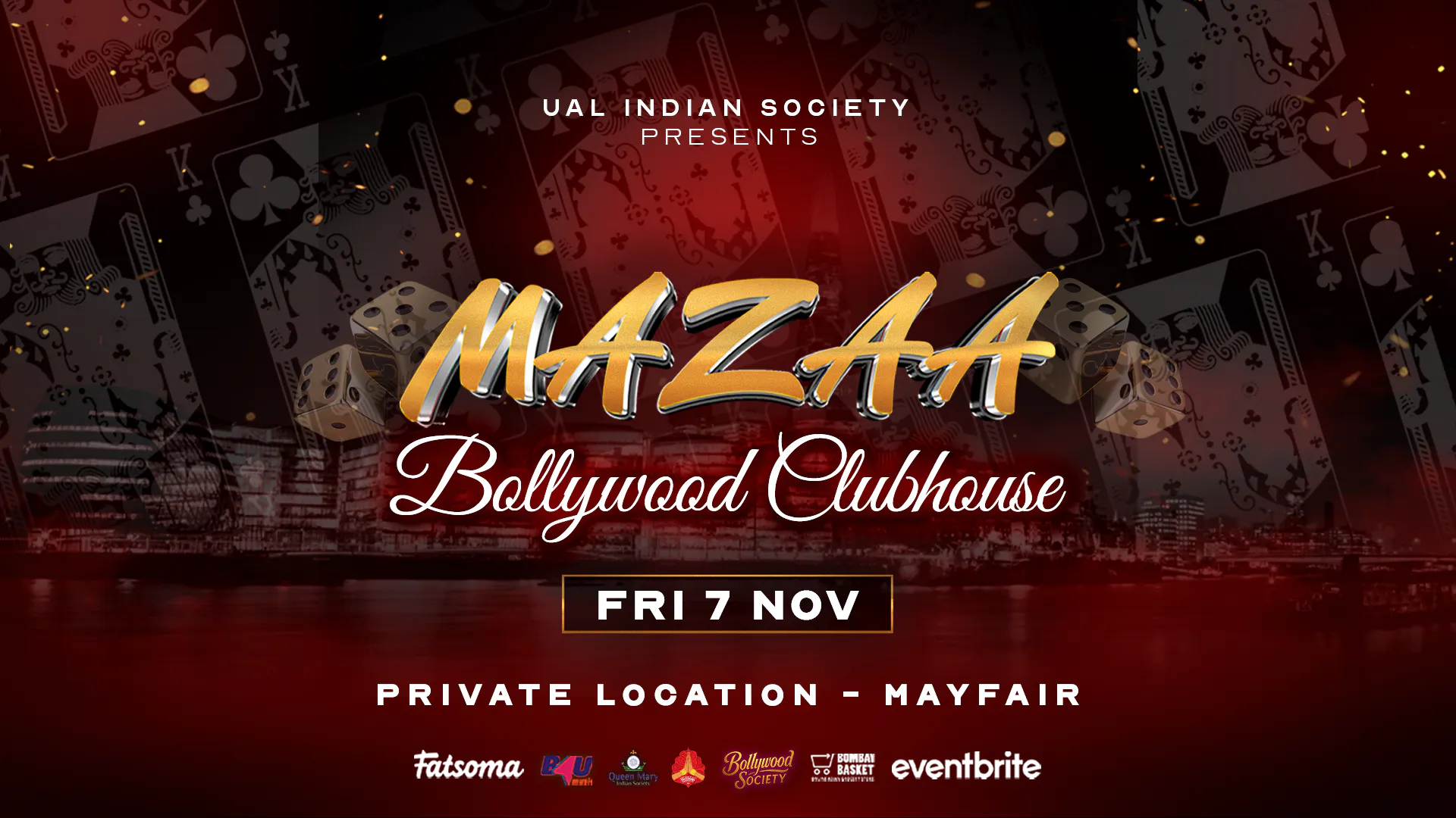 [SOLD OUT ] UAL Indian Society presents Mazaa Bollywood Clubhouse ...