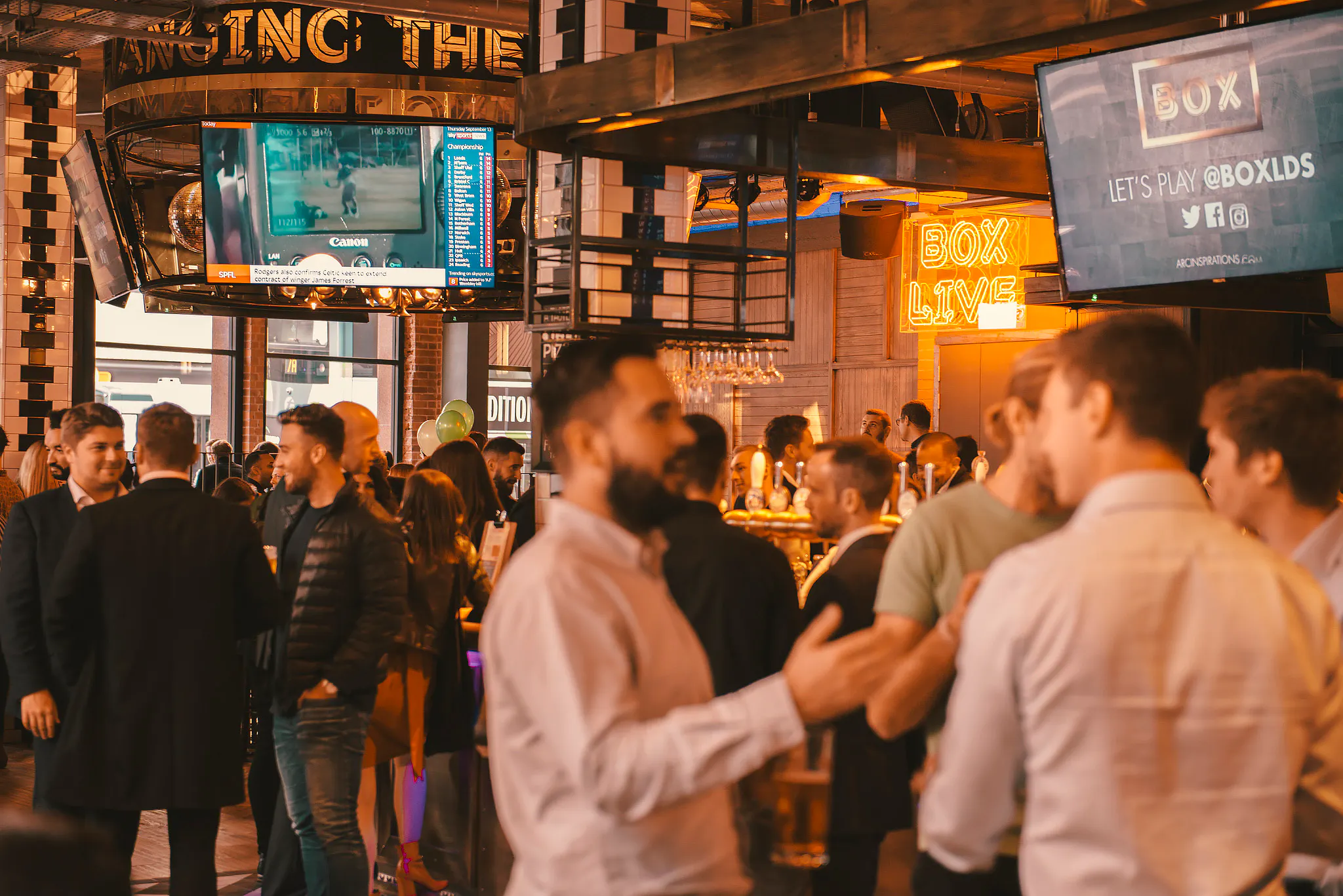 Wednesday Evening Preview: Drinks, Champions League Football & Bandeoke ...