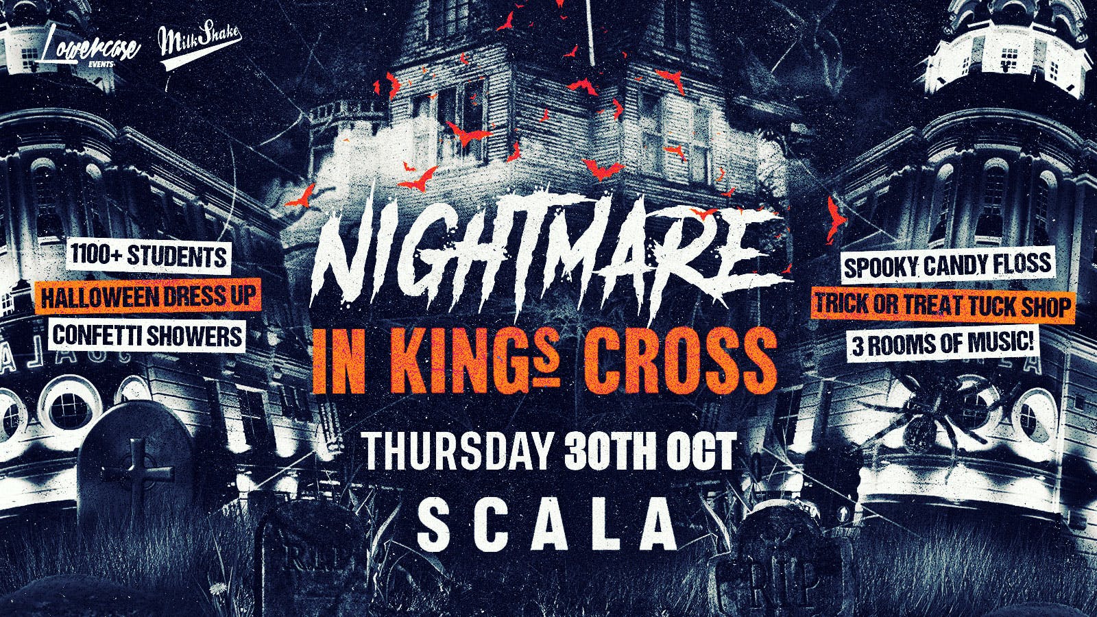 HALLOWEEN NIGHTMARE ☠️ In Kings Cross @ Scala at Scala, London on 30th ...