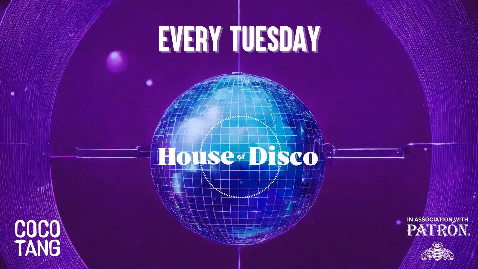 House of Disco - Every Tuesday FT. LIVE SAX! 🎷🪩 at Coco Tang - Cocktail ...
