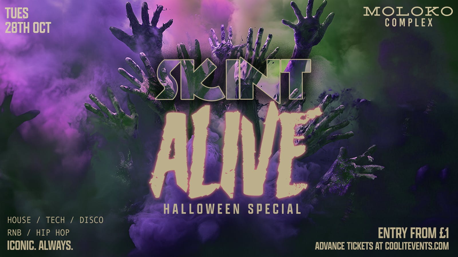 🧟‍♂️🩸🟣 SKINT ALIVE 🟣 🩸🧟‍♂️ ANNUAL HALLOWEEN SPECIAL - Liverpool's ...