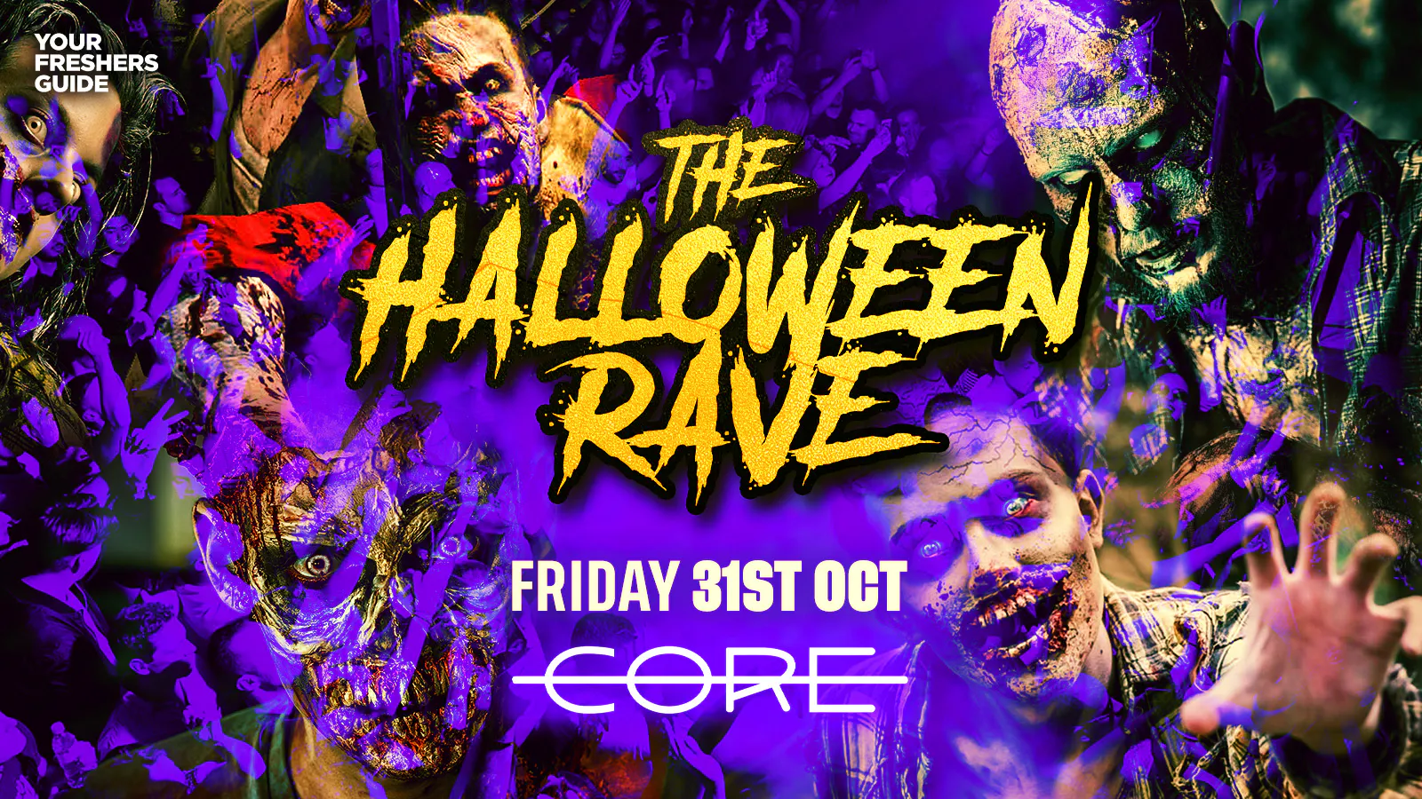 The Halloween Rave | Exeter Freshers 2025 at Core Exeter, Exeter on ...