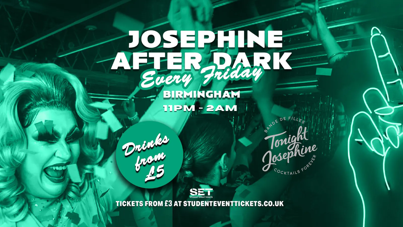 JOSEPHINE AFTER DARK @ TONIGHT JOSEPHINE BIRMINGHAM – FRIDAY 10TH ...