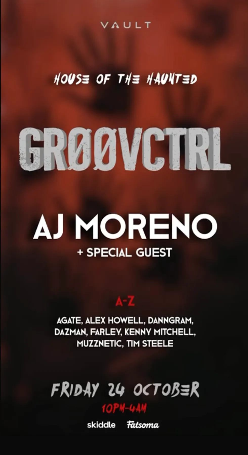 GROOVCTRL - House Of The Haunted at The Vault Nightclub Bournemouth ...