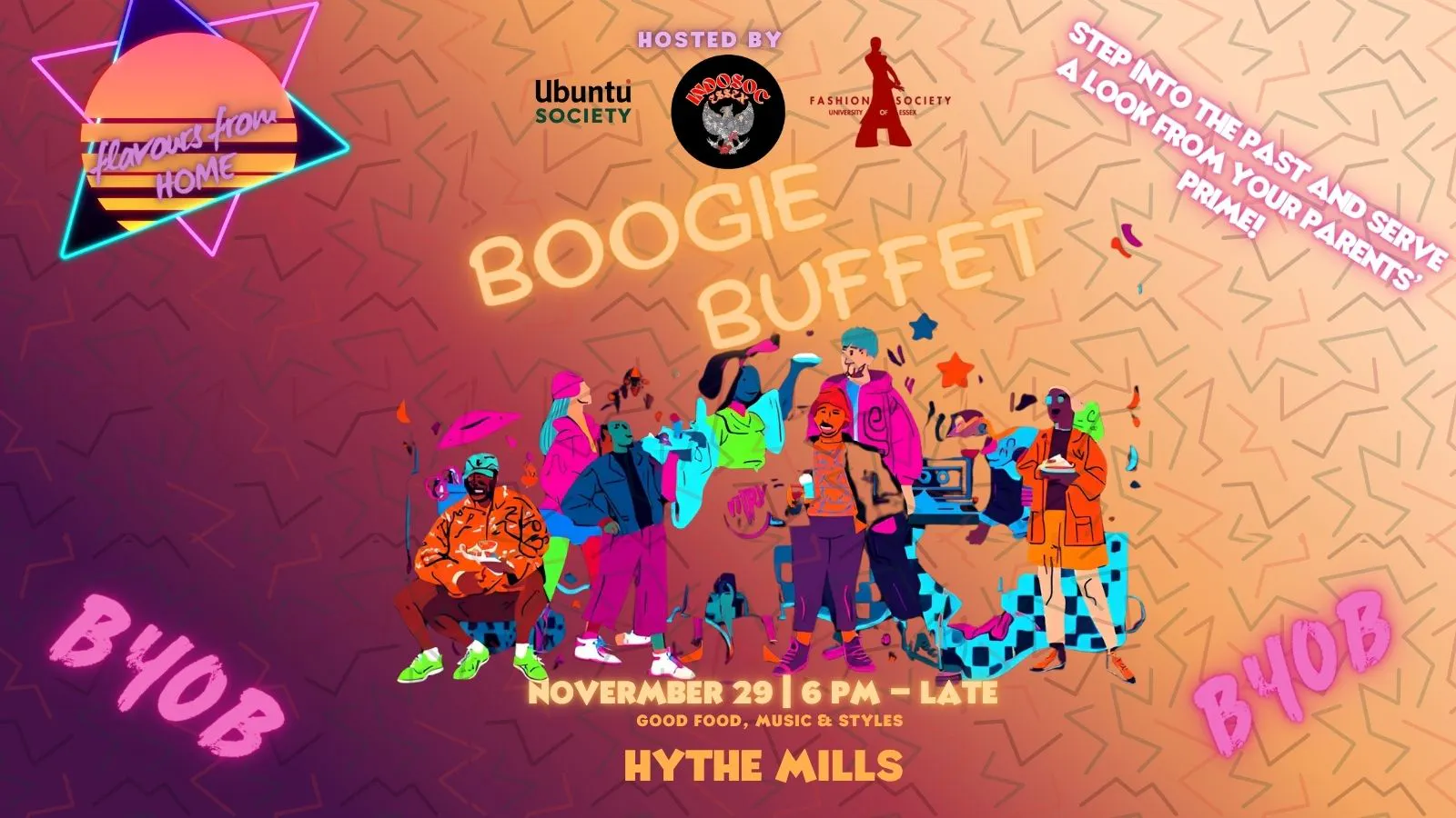 BOOGIE BUFFET — A Retro Cookout Party at Hythe Mills (mys living ...