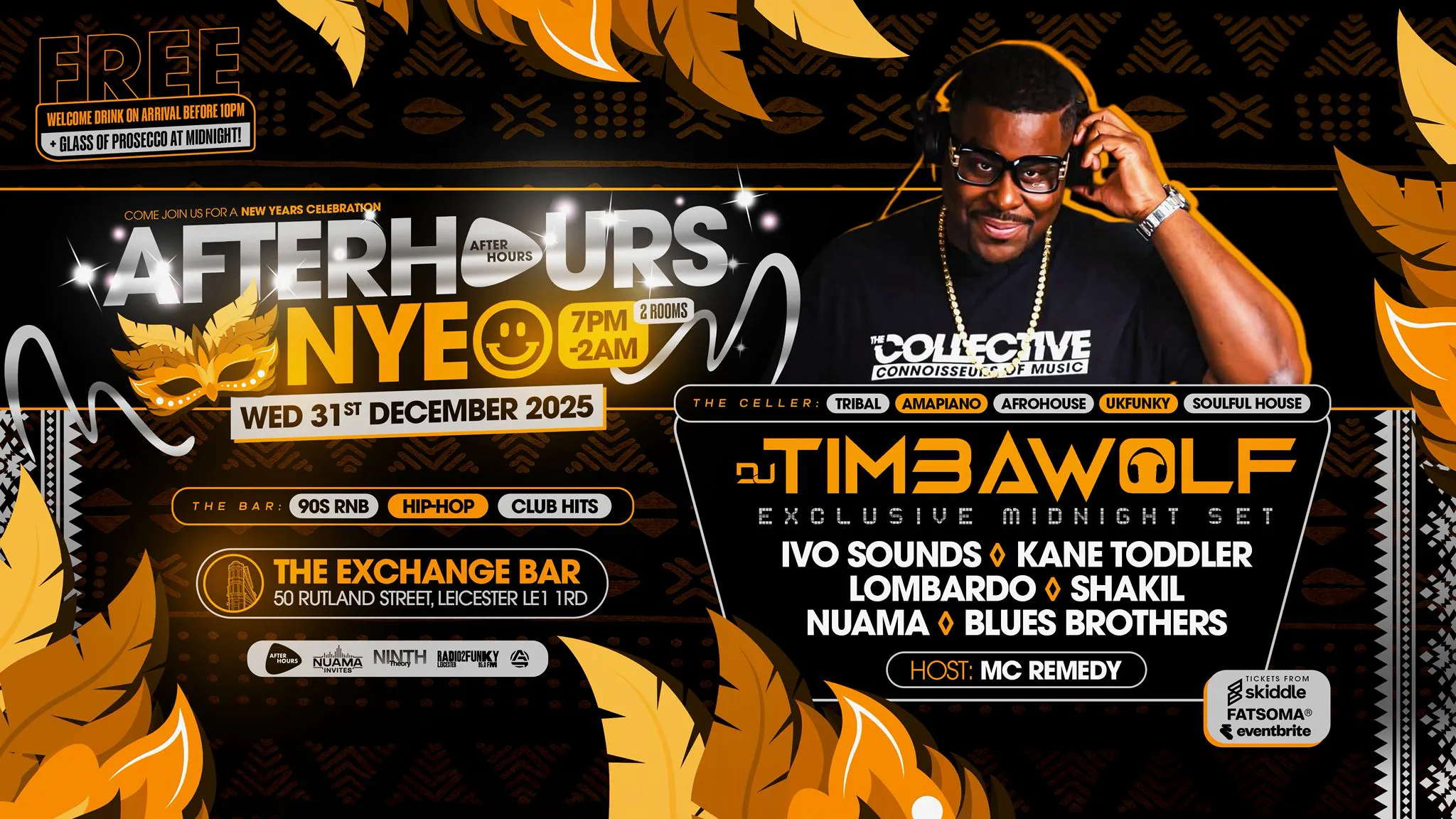 AFTER HOURS NYE 2025 (LAST 34 TICKETS) at The Exchange Bar, Leicester ...