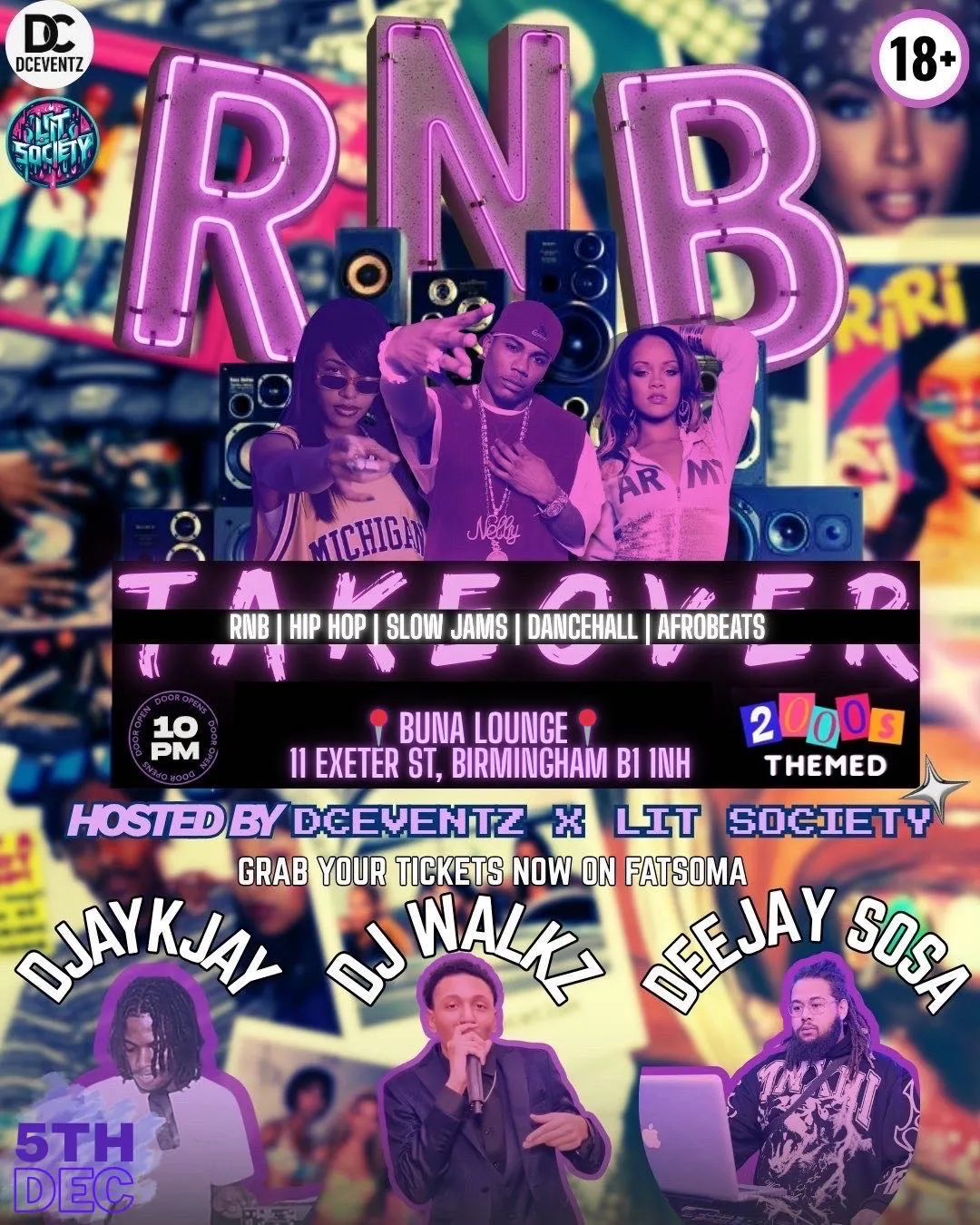 U+ME+RNB at BIRMINGHAM: BUNA LOUNGE, Birmingham on 12th Dec 2025 | Fatsoma