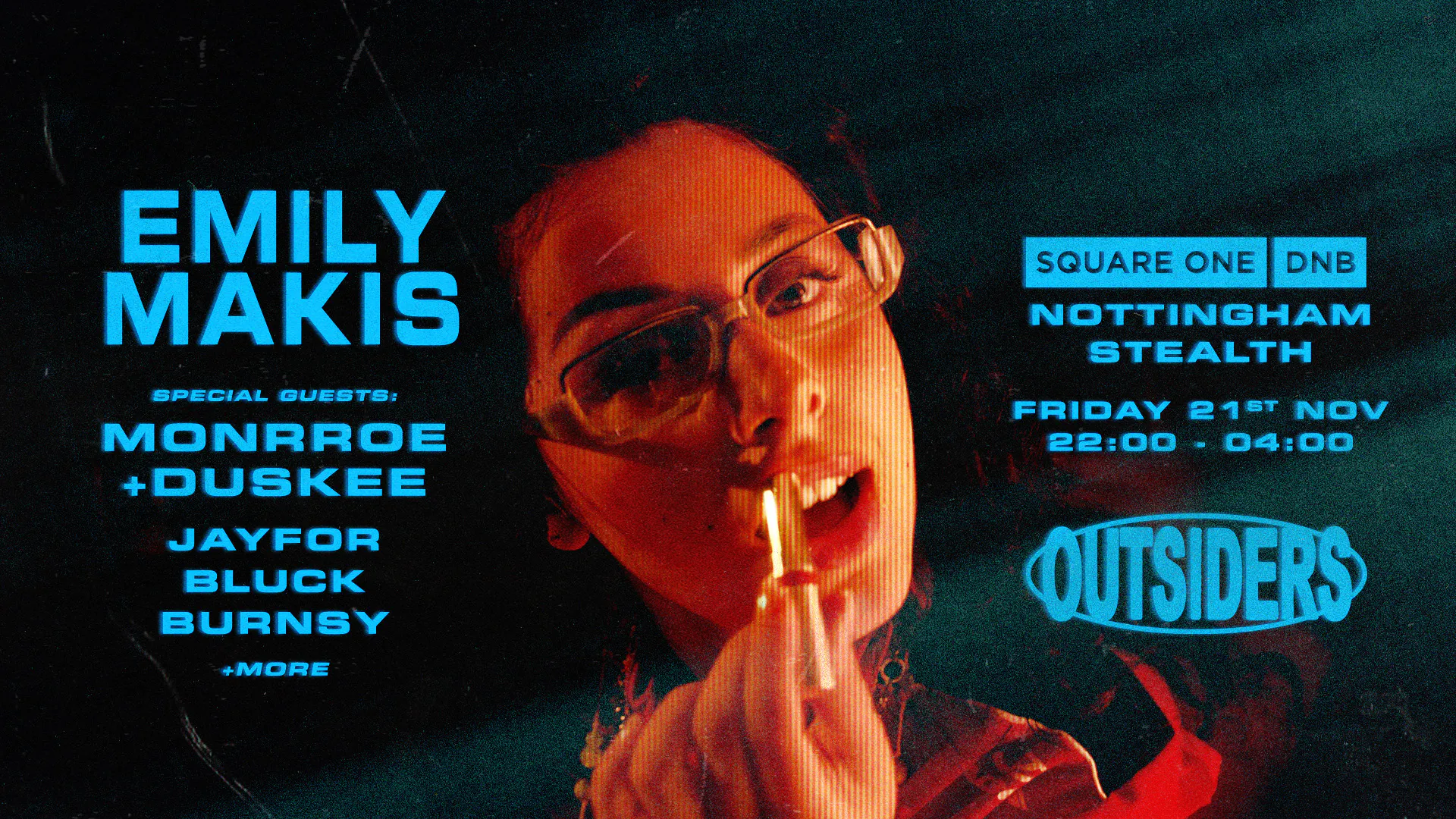 Square One DnB: Emily Makis, Monrroe, Jayfor at Stealth, Nottingham on ...