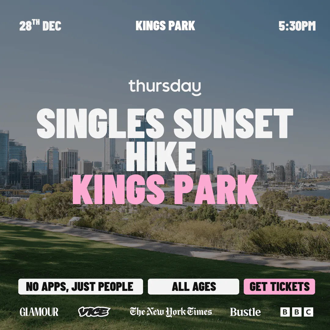 Sunday | Singles Sunset Hike @ Kings Park (All Ages) at Kings Park and ...