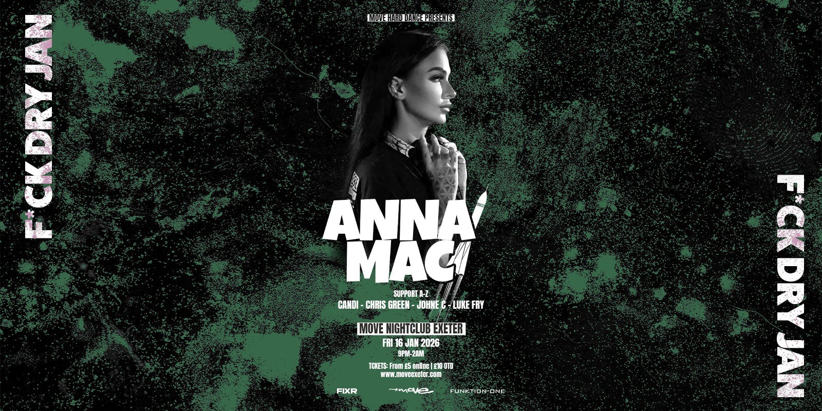 Move Hard Dance Presents: Anna Mac | Move Exeter 16.01.26 at Move ...