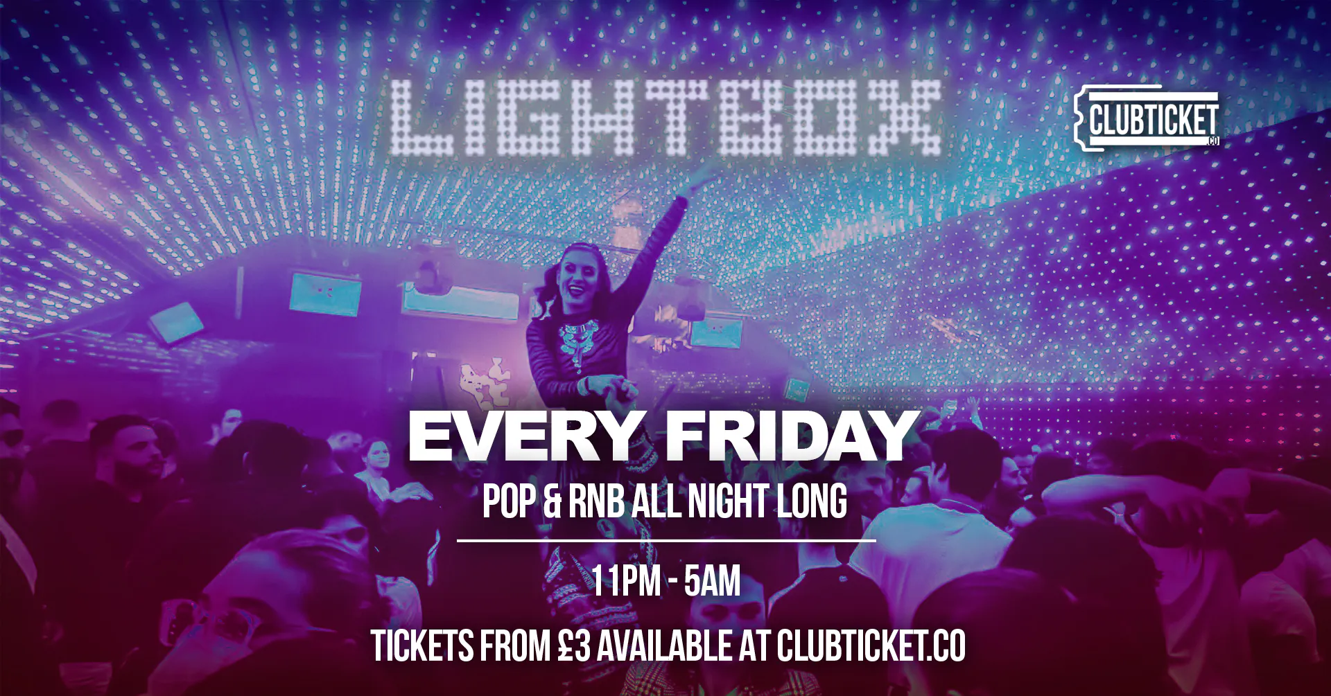LIGHTBOX EVERY FRIDAY / 3 ROOMS OF MUSIC / PAYDAY WEEKEND! at Lightbox ...