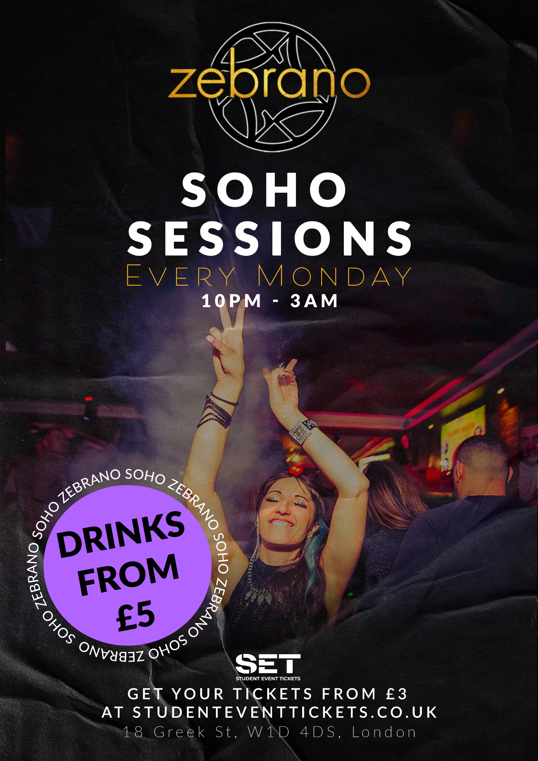 SOHO SESSIONS @ ZEBRANO LONDON - MONDAY 17TH NOVEMBER at Soho Zebrano ...