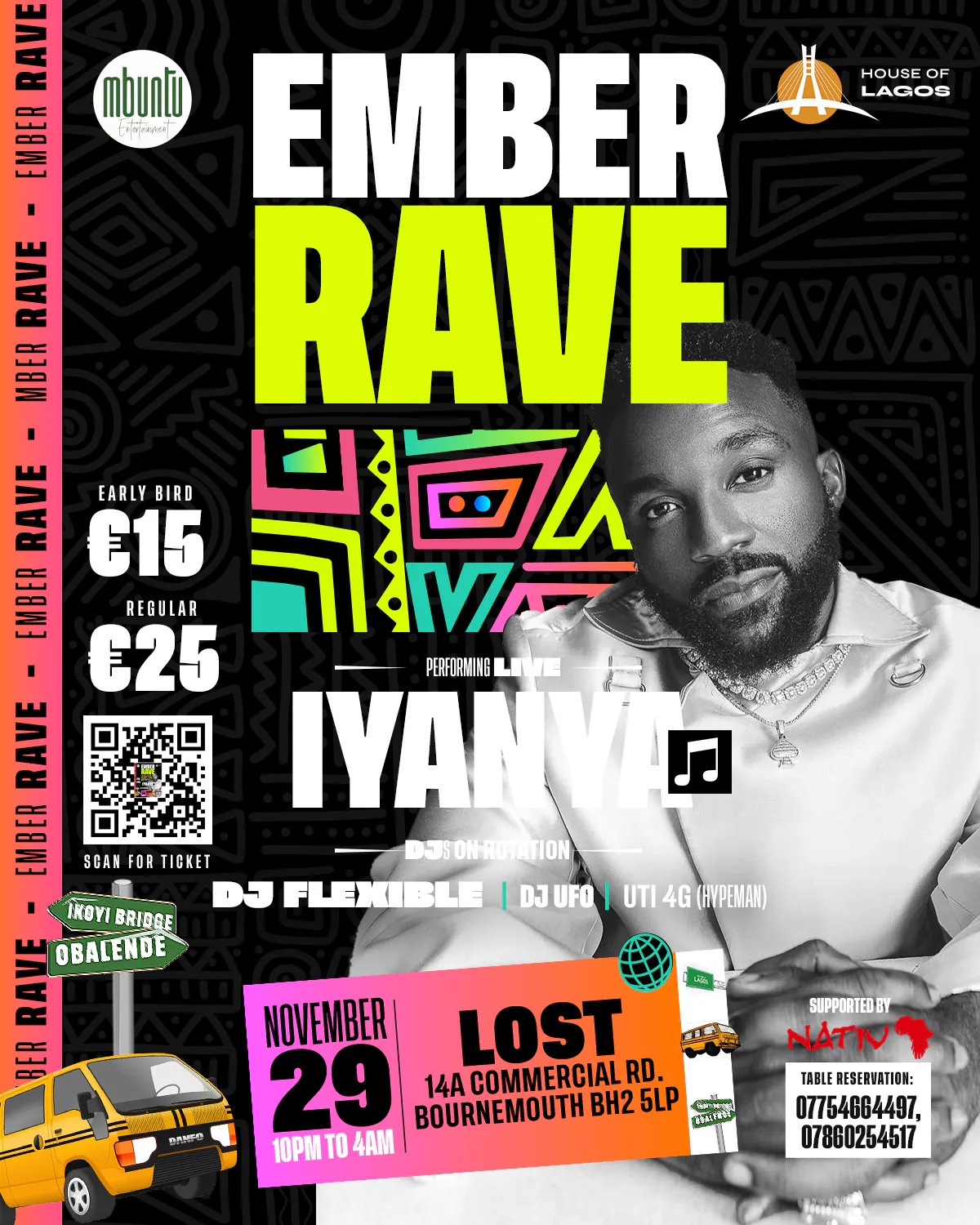 EMBER RAVE WITH IYANYA LIVE at Lost Bournemouth, Bournemouth on 29th ...