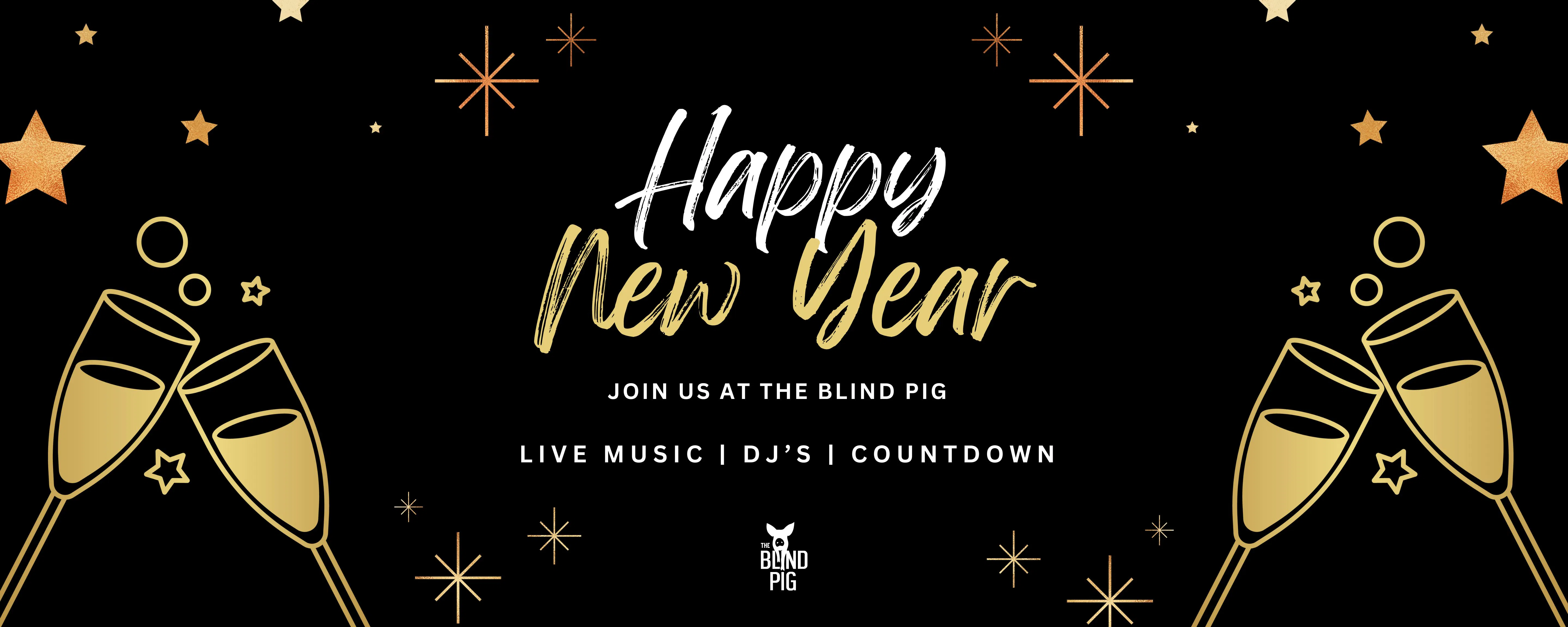 Blind Pig - NEW YEARS EVE! 🎇 at Blind Pig Eccles, Eccles on 31st Dec ...