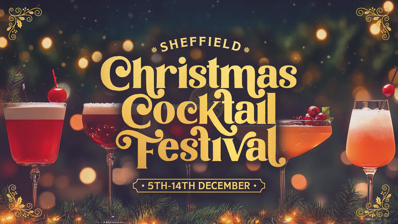 Sheffield Christmas Cocktail Festival 2025 at Various Venues, Sheffield ...