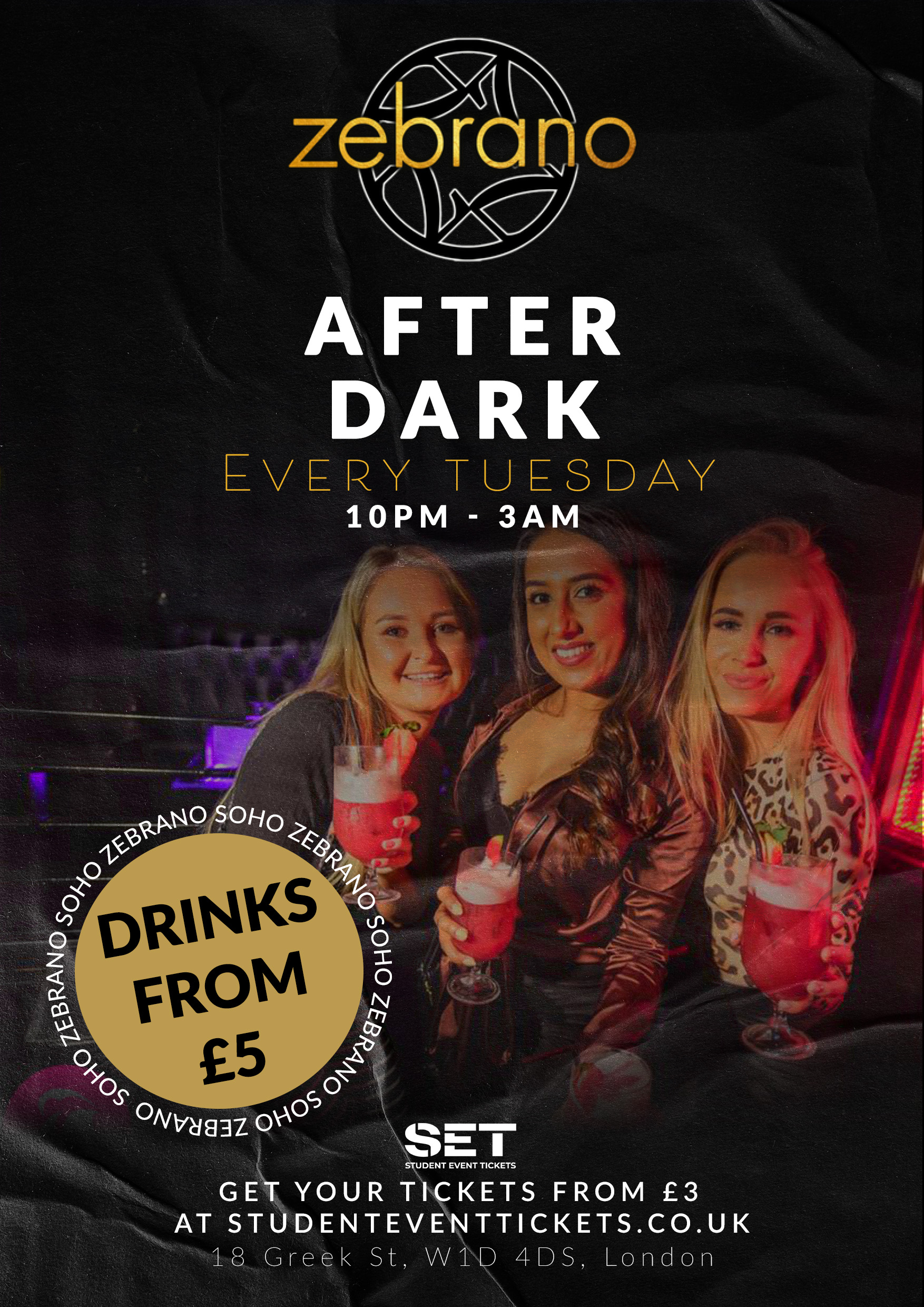 ZEBRANO AFTER DARK @ ZEBRANO SOHO - TUESDAY 11TH NOVEMBER at Soho ...