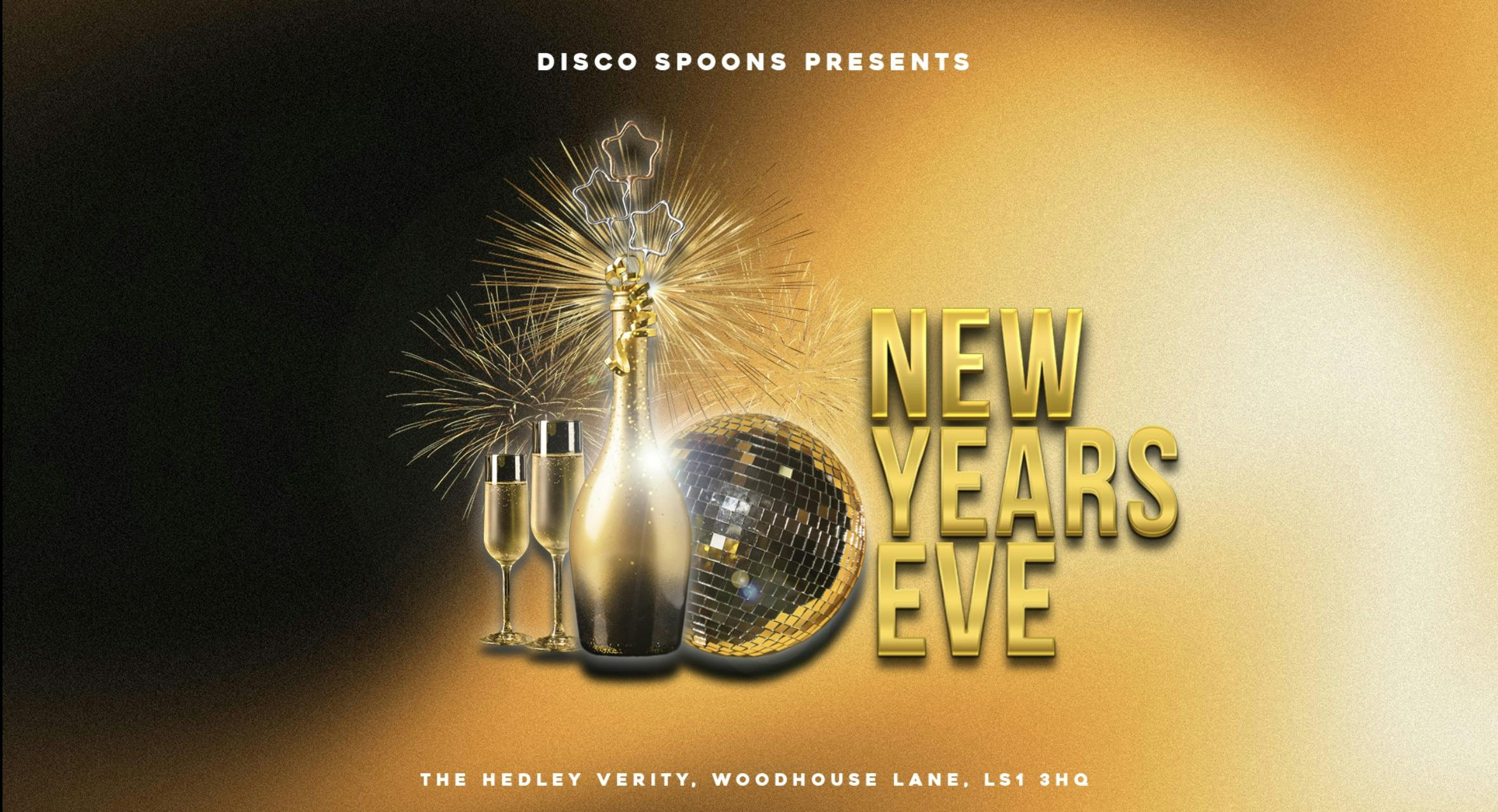 NYE @ Disco spoons at The Hedley Verity - Disco Spoons, Leeds, Leeds on ...