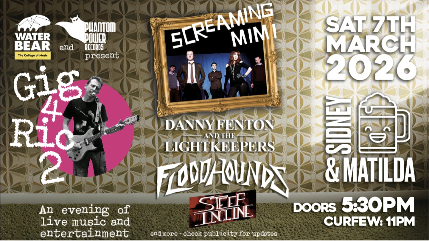 A Concert for Ric 2: Screaming Mimi, Danny Fenton and the Lightkeepers ...