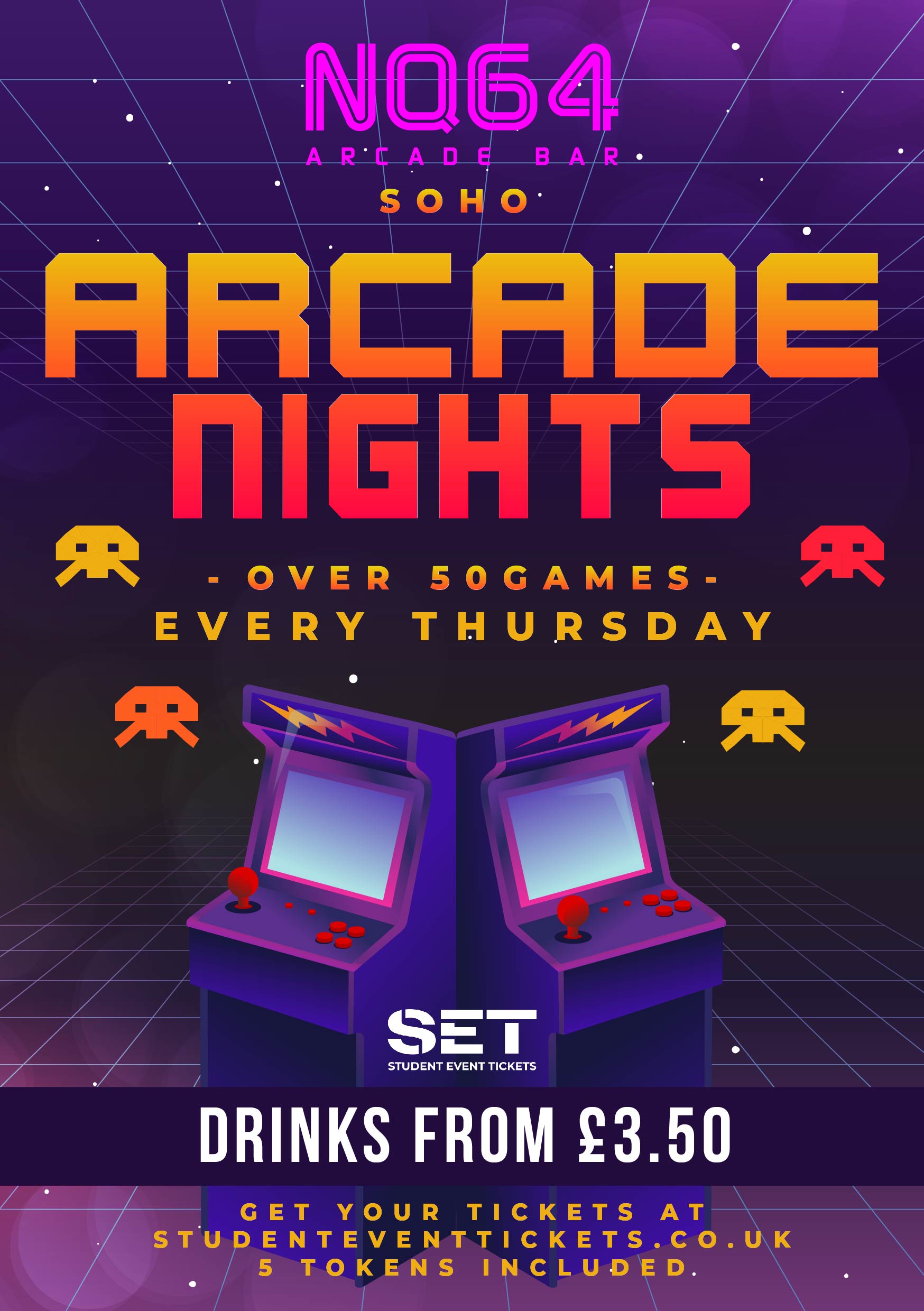 Arcade Nights @ NQ64 Soho - Thursday 1st January // DISCOUNTED DRINKS ...