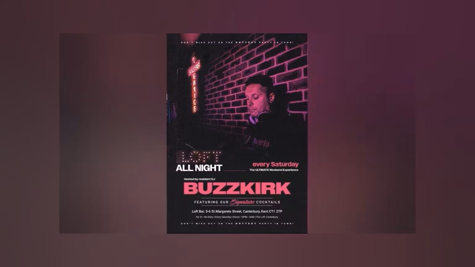 Saturday Night @ The Loft ‼️‼️ X ⚠️ HOSTED BY DJ Buzzkirk 🪩🫧 at Loft ...