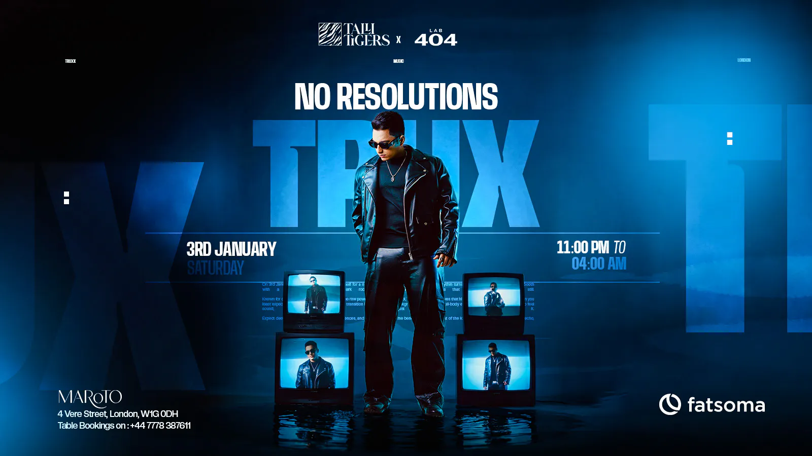 NO RESOLUTIONS - Exclusive Night by Trux Bollywood x Commercial x ...