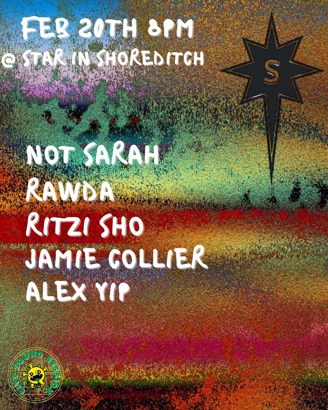 Not Sarah, Rawda, Ritzi Sho, Jamie Collier, Alex Yip at The Star In ...