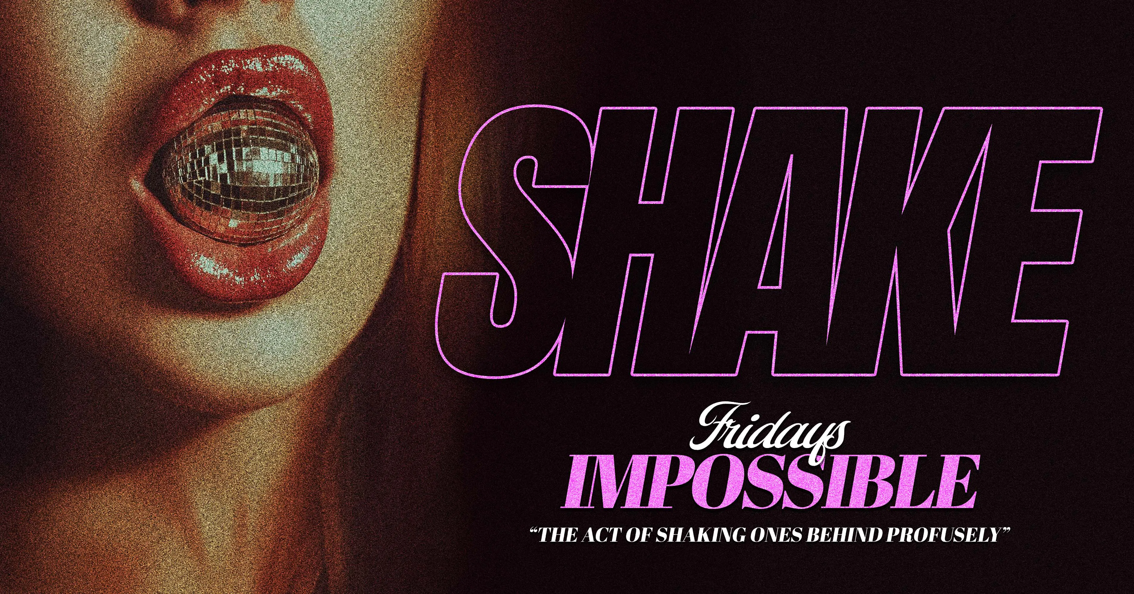 SHAKE - SHAKE RESPONSIBLY 🍑🪩 THE ACT OF SHAKING ONES BEHIND PROFUSELY ...