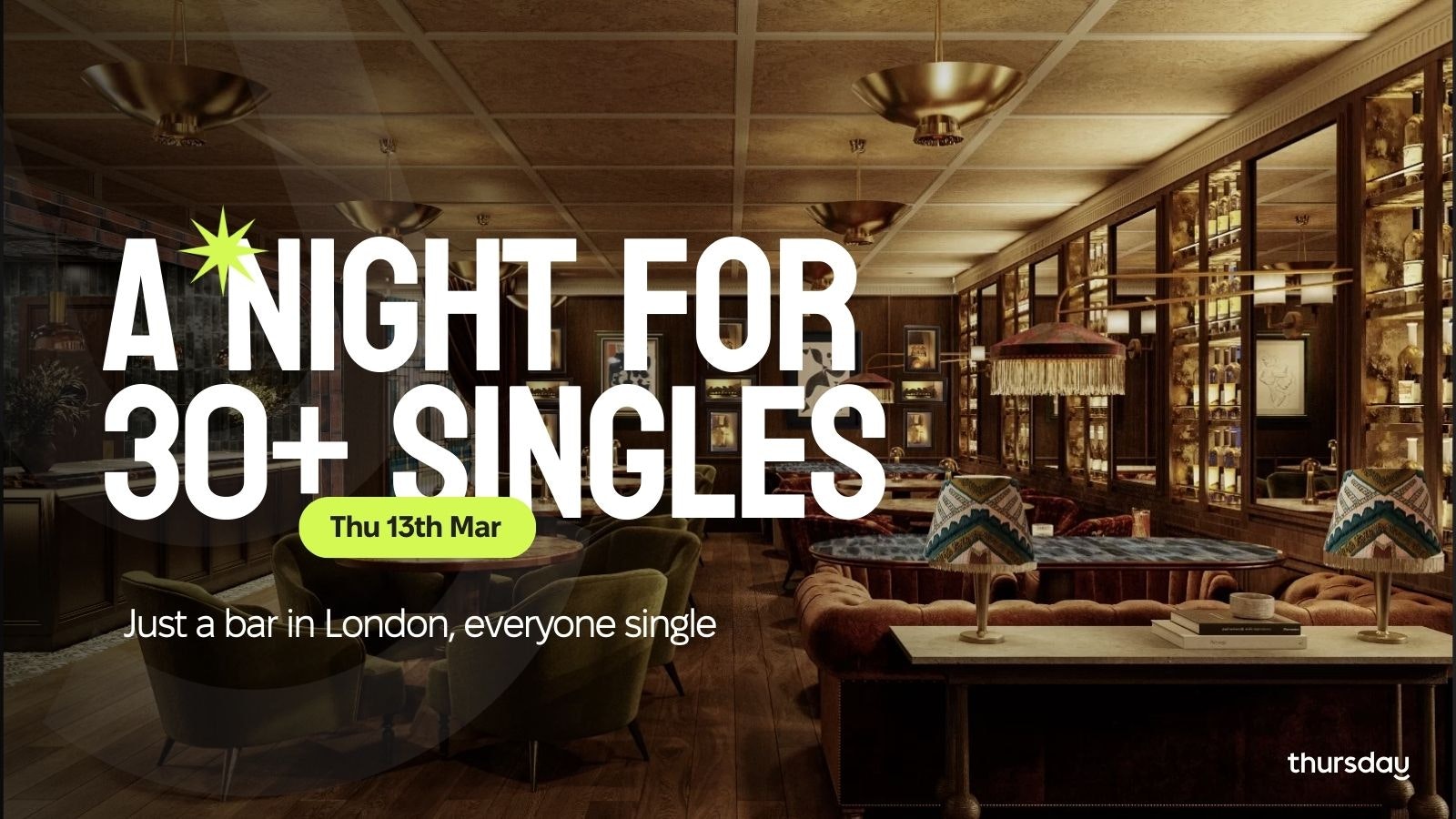 London | Singles Events by Thursday™ | Dating and Events Every Week