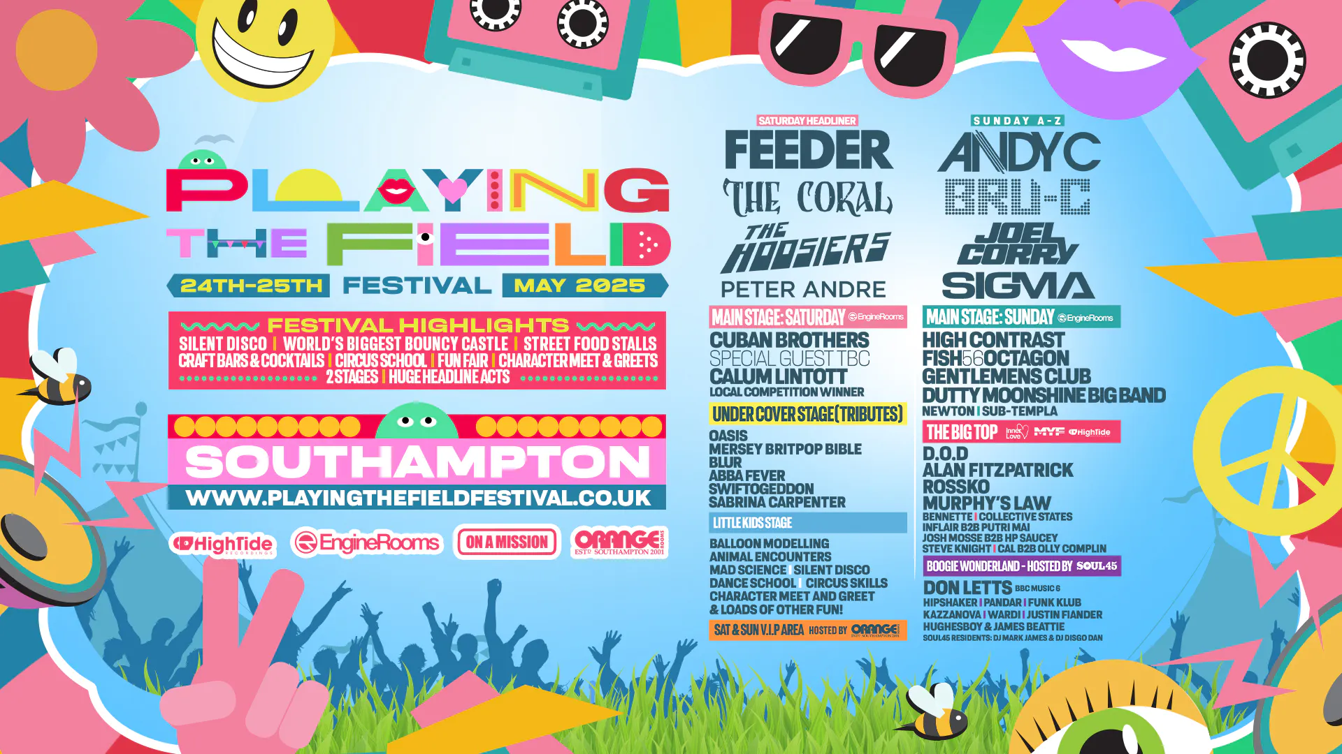 🚨 PLAYING THE FIELD FESTIVAL SOUTHAMPTON 2025 🎶🔥 at Silverlake Stadium ...