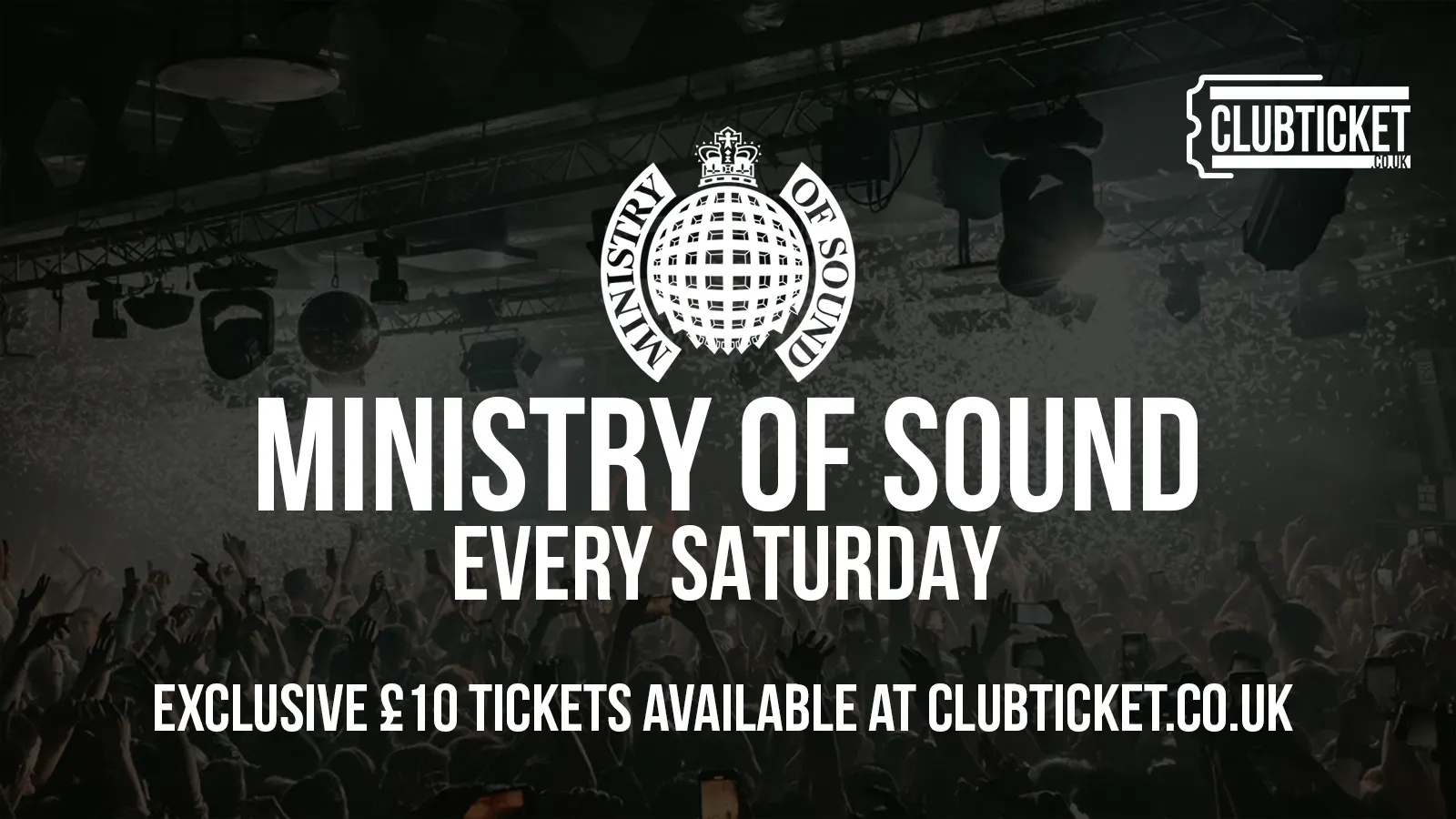 Ministry of Sound every Saturday at Ministry of Sound, London on 20th ...
