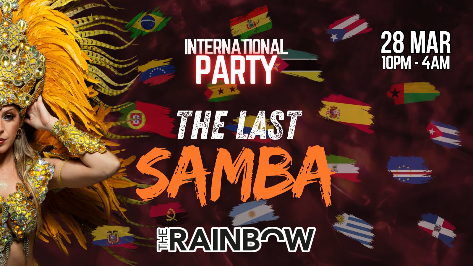[FINAL RELEASE] INTERNATIONAL PARTY - THE LAST SAMBA 💃🥀 at The Rainbow ...