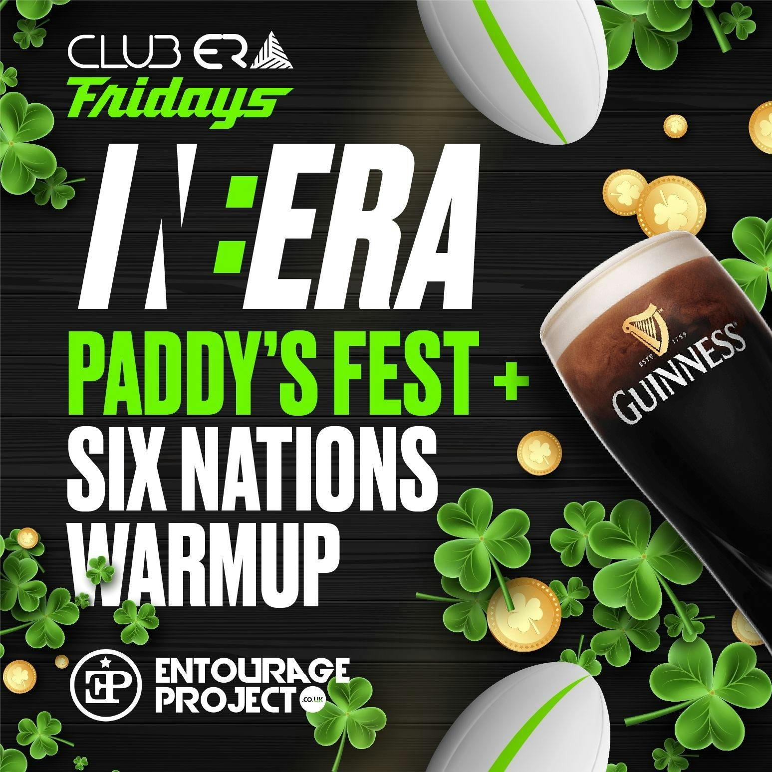 IN:ERA- PADDY'S FEST BOOTHS at Club Era, Reading on 14th Mar | Fatsoma