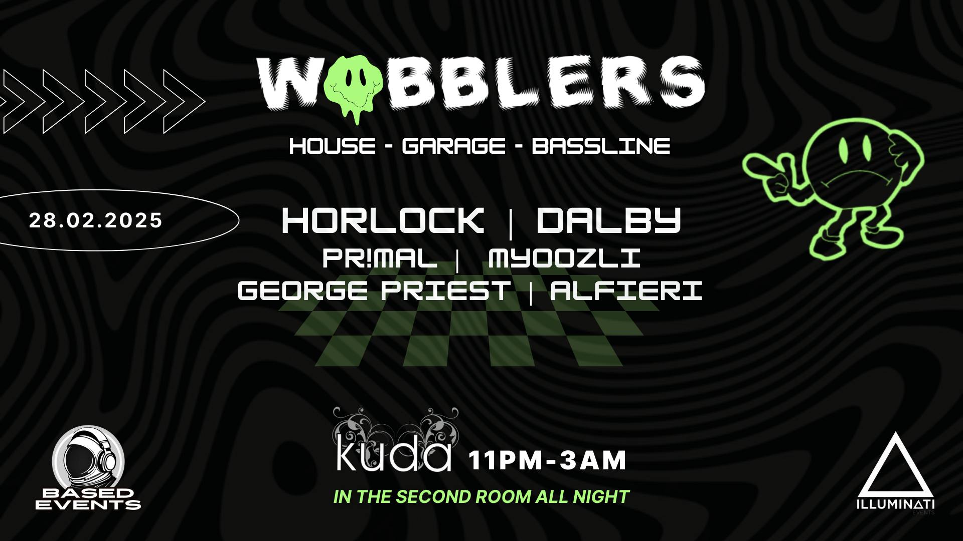 Wobblers 🫠 @ Kuda 28/02 at Kuda, York on 28th Feb | Fatsoma