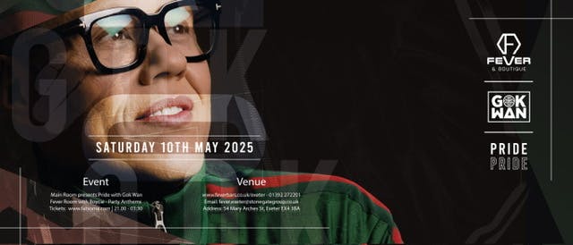 Saturday Sessions Presents GOK WAN Live at Fever - Exeter, Exeter on ...