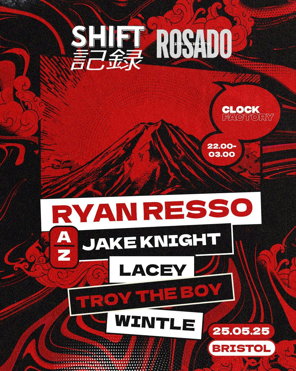 SHIFT UK Tour 2025 - Bristol w/ Ryan Resso at Clock Factory, Bristol on ...